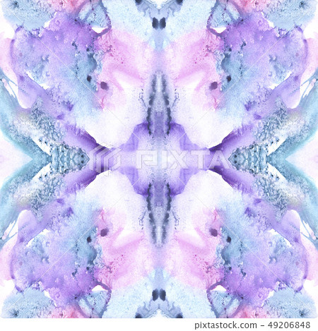 Watercolor ornamental abstract seamless pattern... - Stock Illustration ...