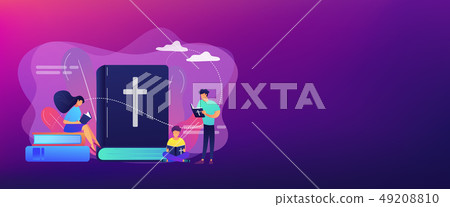 Holy bible concept banner header. - Stock Illustration [49208810] - PIXTA