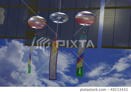 Wind bell (computer graphic) - Stock Illustration [49213432] - PIXTA
