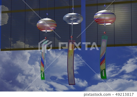 Wind bell (computer graphic) - Stock Illustration [49213817] - PIXTA