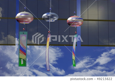 Wind bell (computer graphic) - Stock Illustration [49213822] - PIXTA