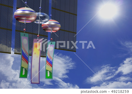 Wind bell (computer graphic) - Stock Illustration [49218259] - PIXTA