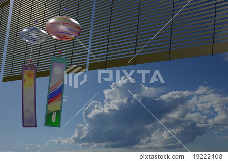 Wind bell (computer graphic) - Stock Illustration [49222408] - PIXTA