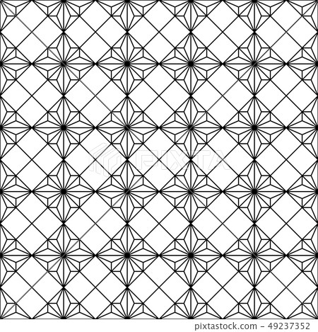 Seamless traditional Japanese geometric ornament . - Stock Illustration ...