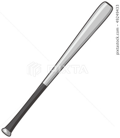Image illustration of metal bat - Stock Illustration [49249433] - PIXTA