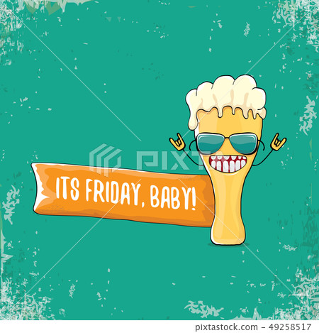 Its friday baby vector concept illustration... - Stock Illustration ...