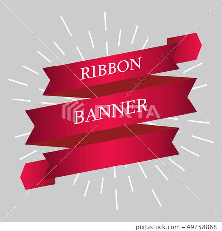 red arch banner icon - Stock Illustration [49258868] - PIXTA