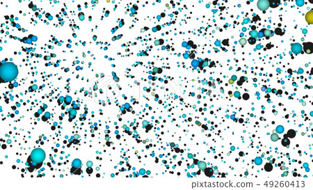 CG particle Ball with shadow - Stock Illustration [49260413] - PIXTA