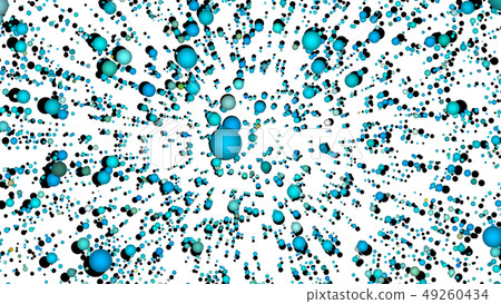 CG particle Ball with shadow - Stock Illustration [49260434] - PIXTA