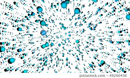 CG particle Ball with shadow - Stock Illustration [49260436] - PIXTA