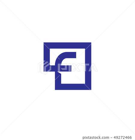 Letter F square logo icon - Stock Illustration [49272466] - PIXTA