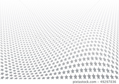 Stars pattern. Wavy textured background. 3D - Stock Illustration ...