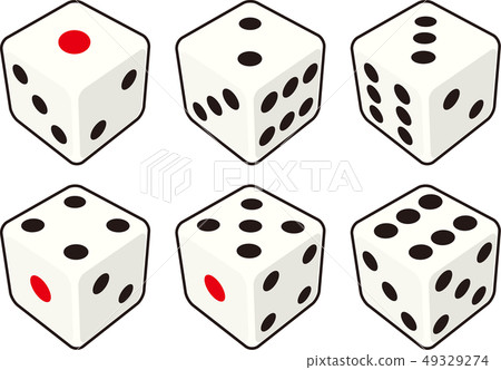 Dice - Stock Illustration [49329274] - PIXTA