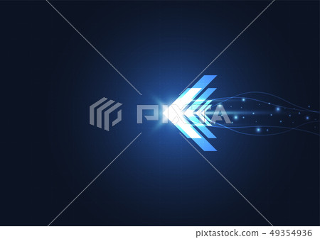 Abstract future digital speed technology concept - Stock Illustration ...