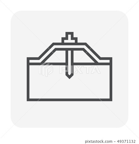roof support icon - Stock Illustration [49371132] - PIXTA