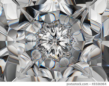 Abstract Gemstone or diamond texture closeup and - Stock Illustration ...