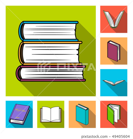 Vector illustration of library and textbook...-插圖素材 [49405604] - PIXTA圖庫