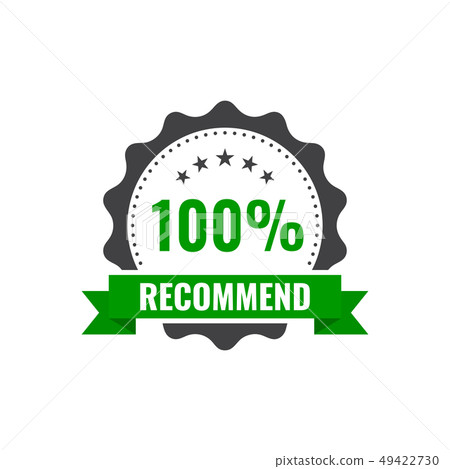 Recommended Stamp, Sticker, Seal. - Stock Illustration [49422730] - PIXTA