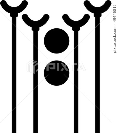 Shuffleboard cues with discs - Stock Illustration [49446813] - PIXTA