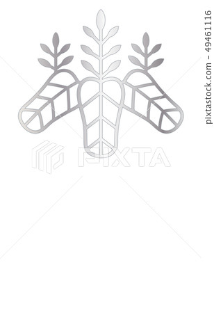 Warlords crest silver gradation Toyotomi Hideyoshi - Stock Illustration ...