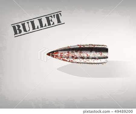 bullet background concept. vector illustration - Stock Illustration ...