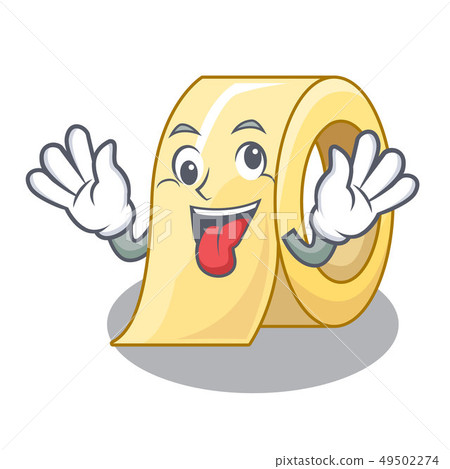 Crazy masking tape in a cartoon box - Stock Illustration [49502274] - PIXTA