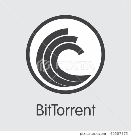 BTT - Bittorrent. The Logo of Coin or Market... - Stock Illustration ...