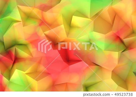 Polygon mosaic background material - Stock Illustration [49523738] - PIXTA