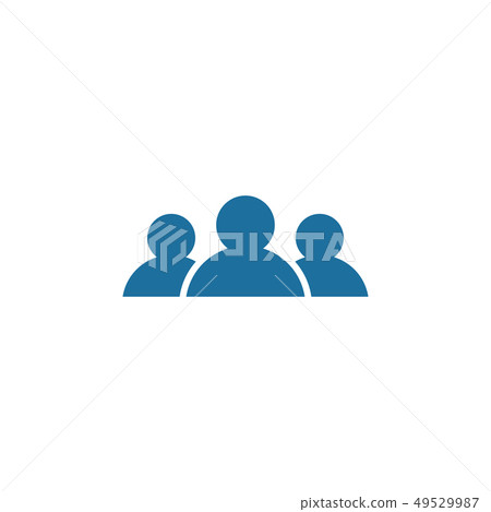 Business people logo icon element design template - Stock Illustration ...