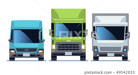 Truck Front Vector
