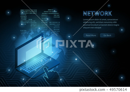 5G wifi wireless technology template background - Stock Illustration ...