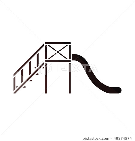Children's slide icon - Stock Illustration [49574874] - PIXTA