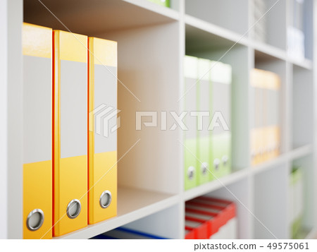 Document ring binders file folders - Stock Illustration [49575061] - PIXTA