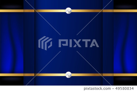 Abstract blue background in premium indian style. - Stock Illustration ...