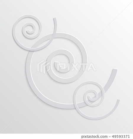 Abstract pale gray spiral pattern. Simple gray - Stock Illustration ...