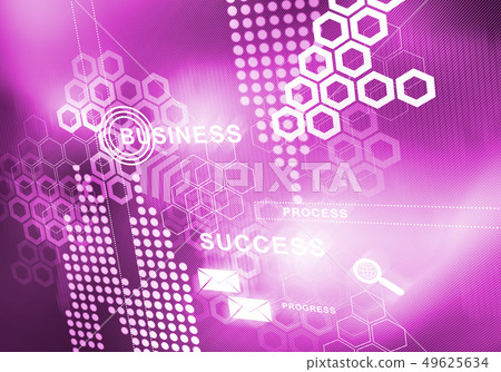 abstract business digital background - Stock Illustration [49625634 ...