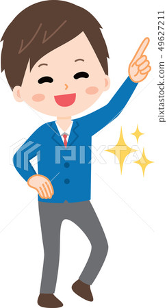 Active high school student - Stock Illustration [49627211] - PIXTA