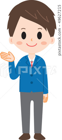 Introducing students - Stock Illustration [49627215] - PIXTA