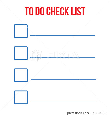 Creative illustration of to do check list - Stock Illustration ...