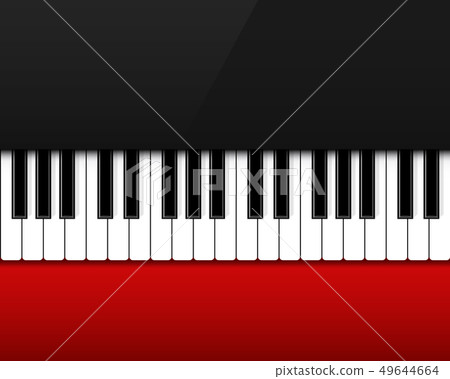 Creative illustration of piano keys. Art design - Stock Illustration ...