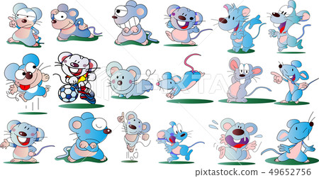 Collection of mouse cuts 02 - Stock Illustration [49652756] - PIXTA