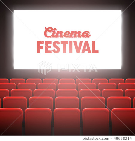 Creative illustration of movie cinema screen... - Stock Illustration ...