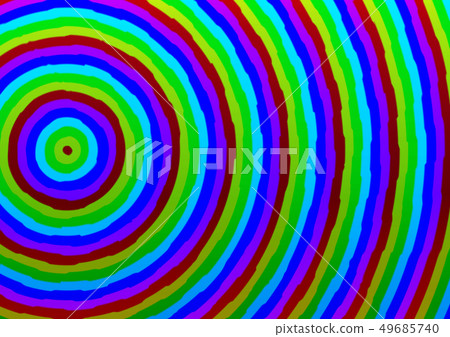 Calm rainbow color - Stock Illustration [49685740] - PIXTA