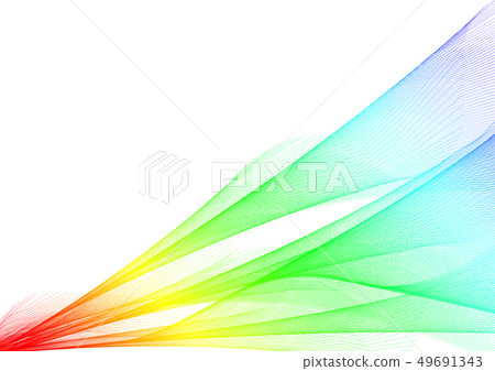 Abstract light lines - Stock Illustration [49691343] - PIXTA