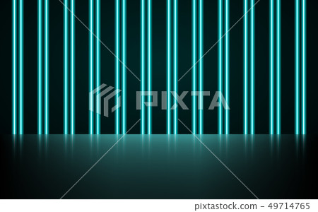 Neon glowing lines, energy space light concept - Stock Illustration ...