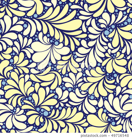 PAISLEY_damask_patt_dots_gropedclearr - Stock Illustration [49716548 ...