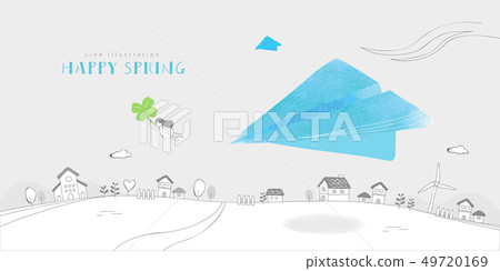 Spring emotion illustration - Stock Illustration [49720169] - PIXTA