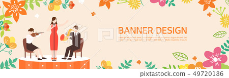 Spring Event Banner - Stock Illustration [49720186] - PIXTA