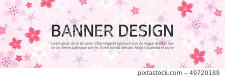 Spring Event Banner - Stock Illustration [49720189] - PIXTA