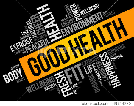 Good Health word cloud collage - Stock Illustration [49744780] - PIXTA